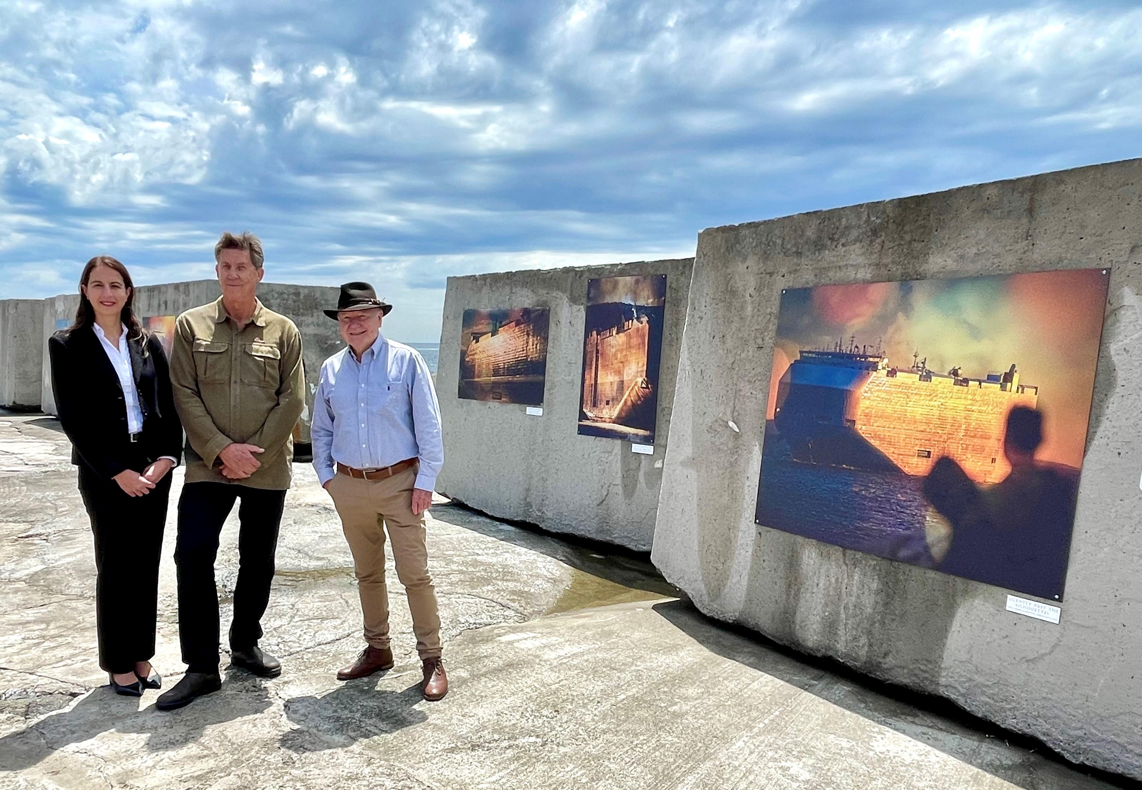 Seaside photo exhibition unveiled at Port Kembla | NSW Ports
